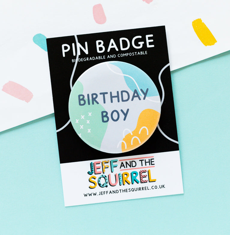 Refuse Reduce Recycle Badge | Jeff and the Squirrel