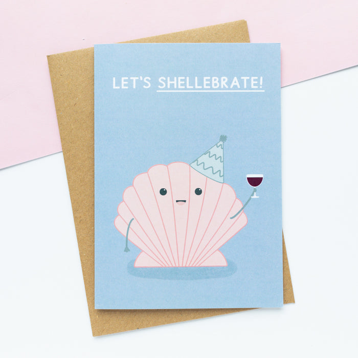 Let's Shellebrate Card – Jeff and the Squirrel