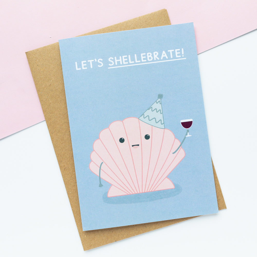 Let's Shellebrate Card – Jeff and the Squirrel