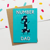 Number 1 Dad Card – Jeff and the Squirrel