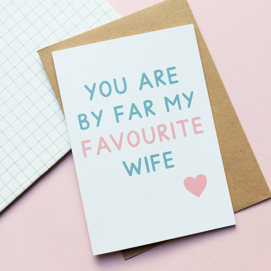 Favourite Wife Card – Jeff and the Squirrel