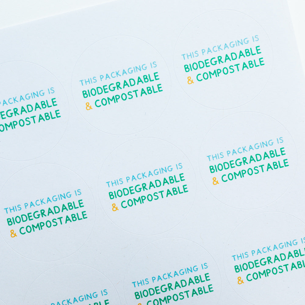 Biodegradable & Compostable Stickers – Jeff and the Squirrel